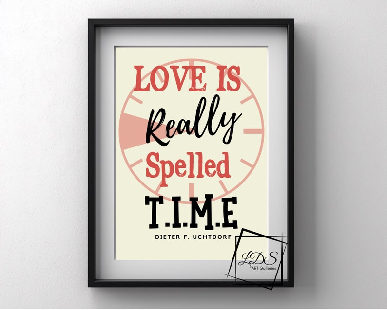Love is Quotes - LDS Quotes - LDS Printables - Relief Society Handouts ...