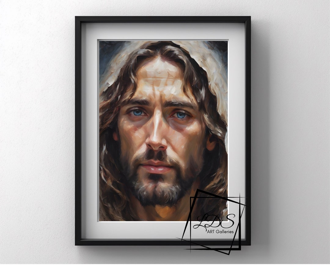 Jesus the Christ - LDS Printable Art - Jesus Portrait - Mormon Art ...