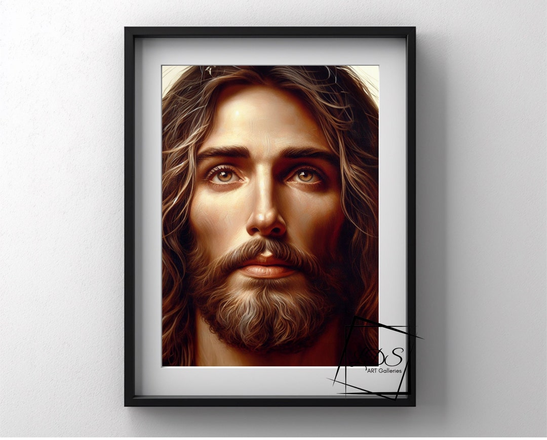 Christ Portrait - Pictures of Christ - Baptism Gift - Missionary Gift ...