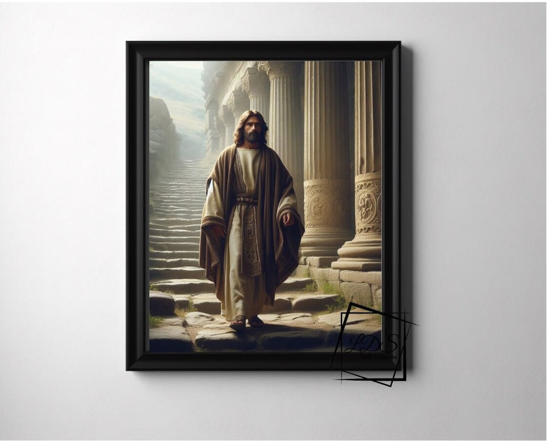 Jesus in Capernaum - Jesus Christ Art - LDS Art - Capernaum - Israel ...