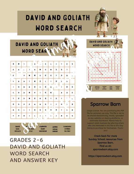 Goliath Word Search