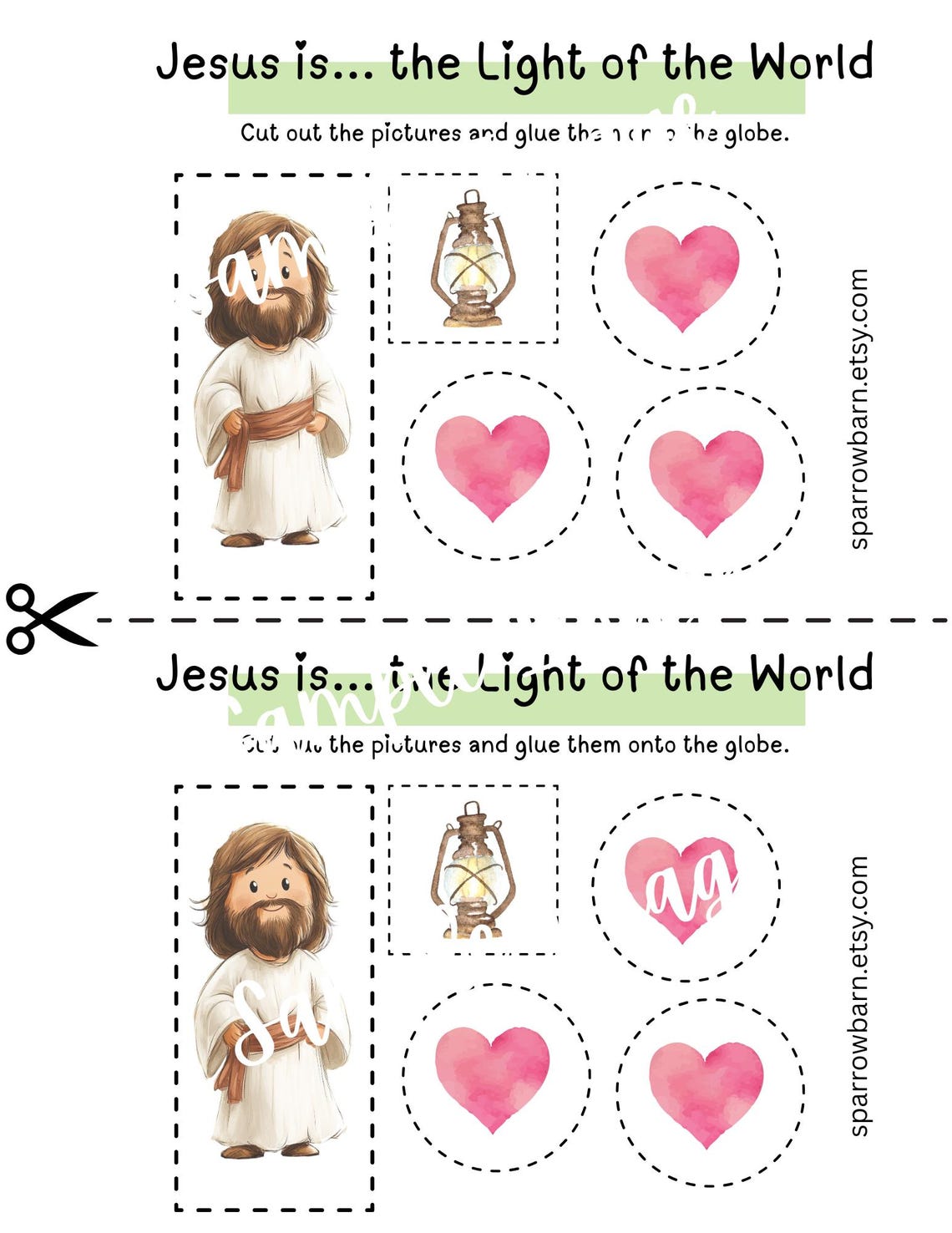 Jesus is the Light of the World Activity Pack: Poster, Puzzle, Cut ...