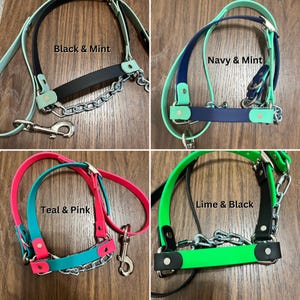 LAMB HALTER | "t3" (two-toned Tab Halter) | Stock Show | Show Lamb | - Etsy