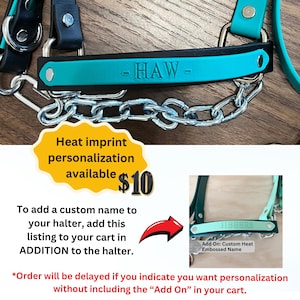 LAMB HALTER | "duo" | Stock Show | Show Lamb | - Etsy