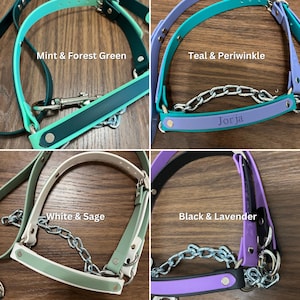 LAMB HALTER | "duo" | Stock Show | Show Lamb | - Etsy