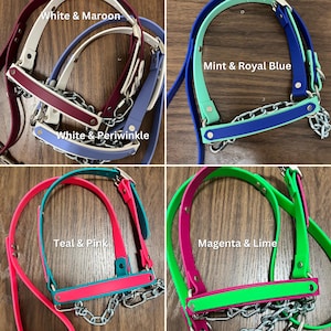 LAMB HALTER | "duo" | Stock Show | Show Lamb | - Etsy