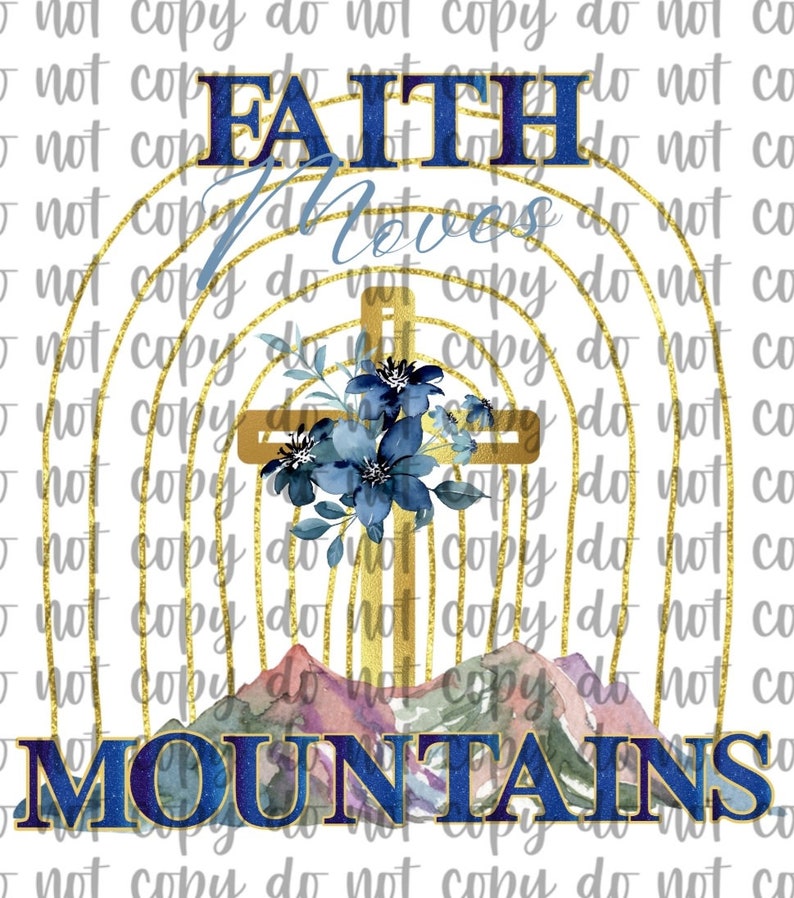 Faith Digital Png - Etsy