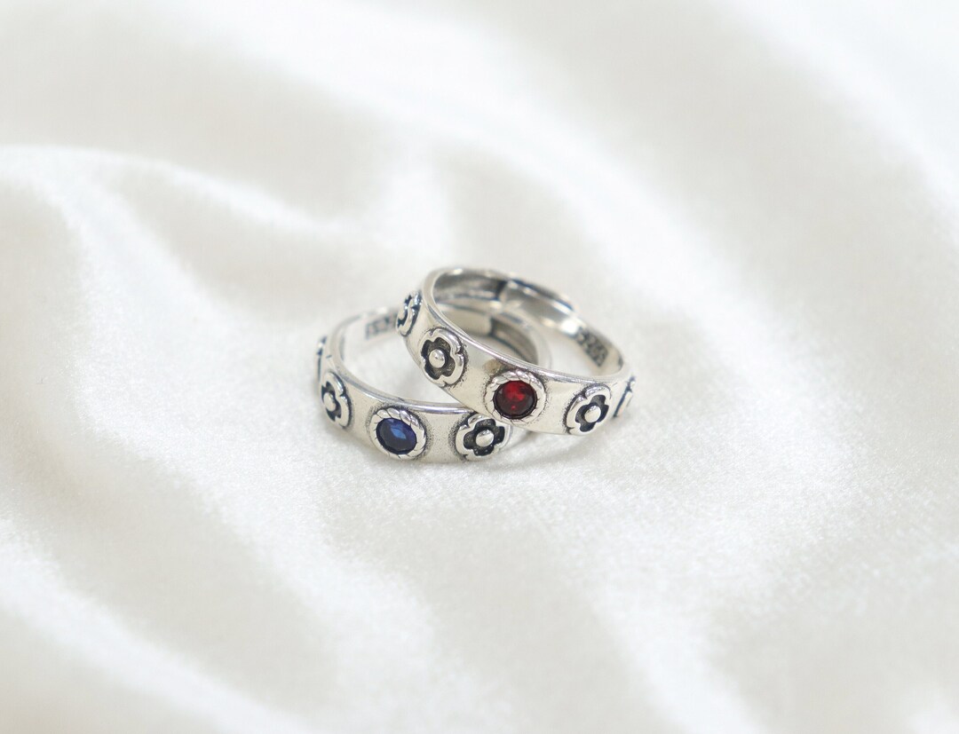Howls Moving Castle Ring,howls Ring Inlaid With Shiny Diamonds, A Pair of S925 Silver Howling ...
