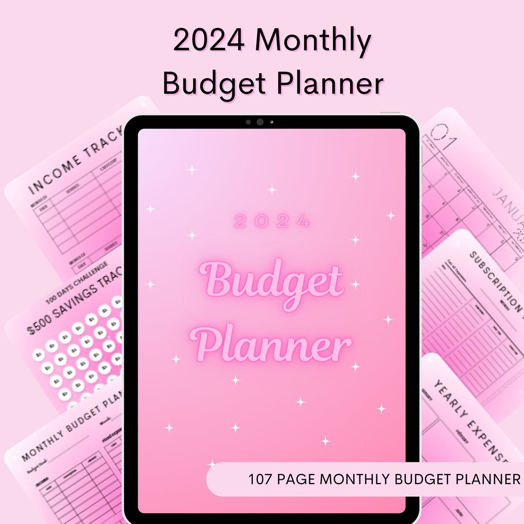 2024 Ultimate Digital Budget Planner - Financial Organization, Savings ...