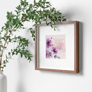 Psalm 118:6 Christian Art, Bible Wall Art, Gift Art Decor, Watercolor ...