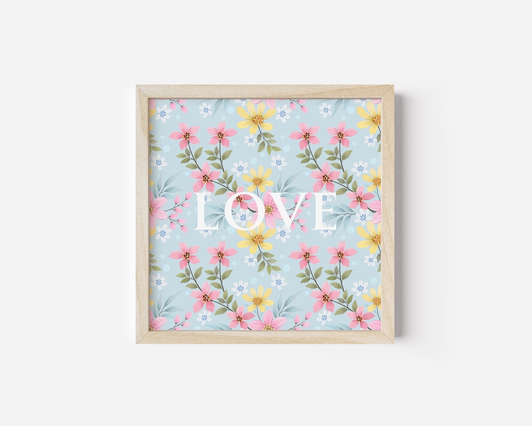 Shabby Chic, Vintage Wall Art, Digital Prints, Floral Printable ...