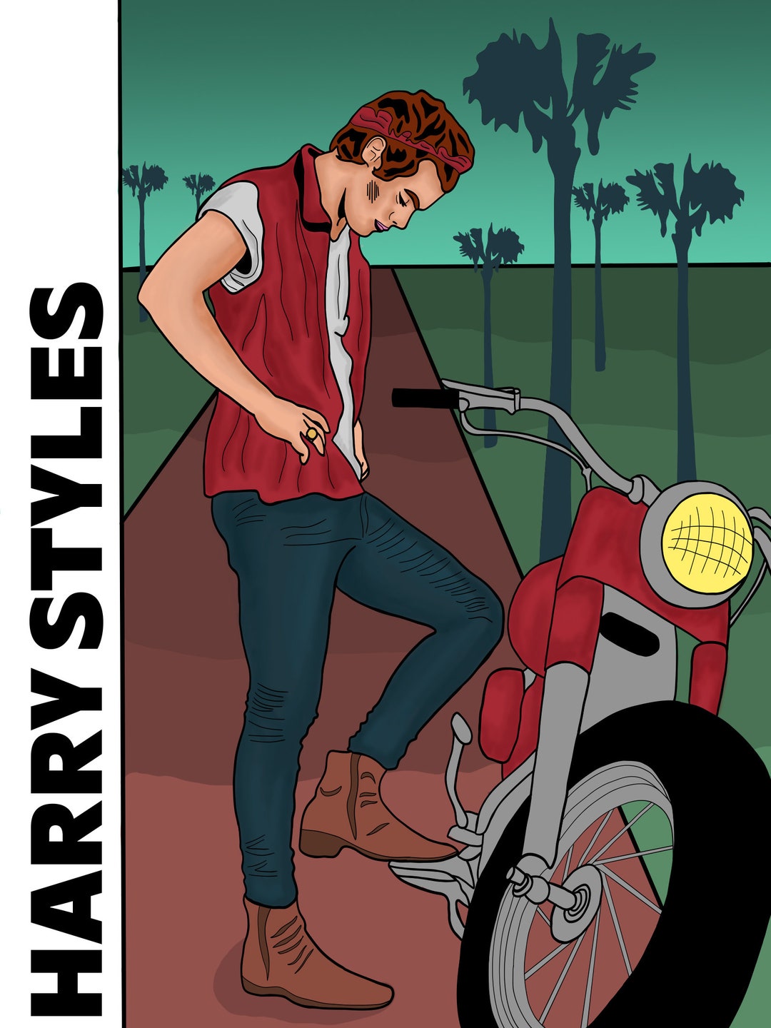 Keep Driving TPWK Styles Poster - Etsy