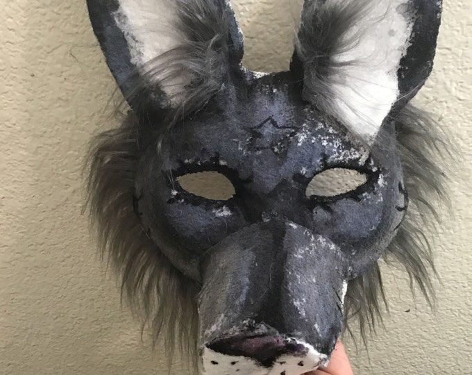 Wolf Therian Mask - Etsy