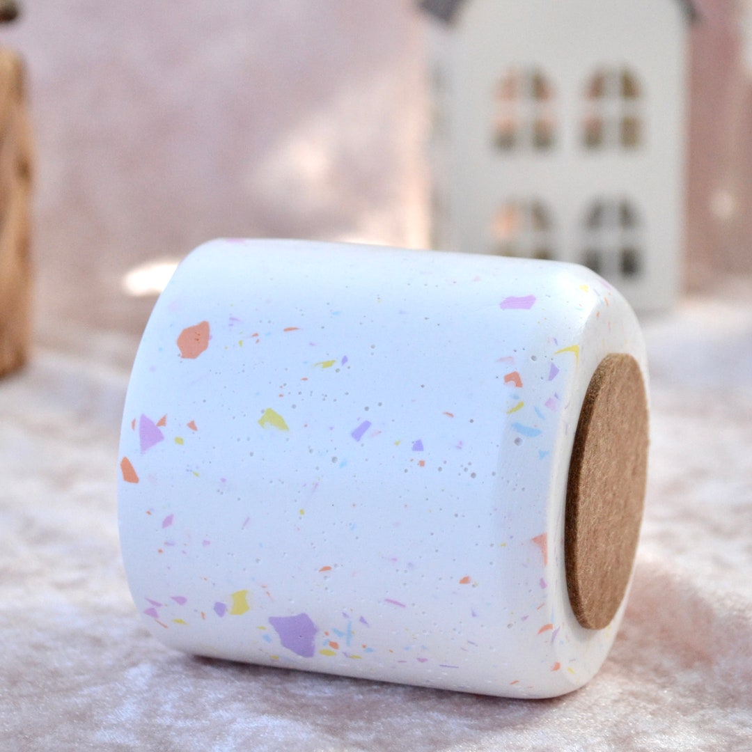 Unique Plant Pot With Drainage for Office Desk, Mini Desk Planter With ...