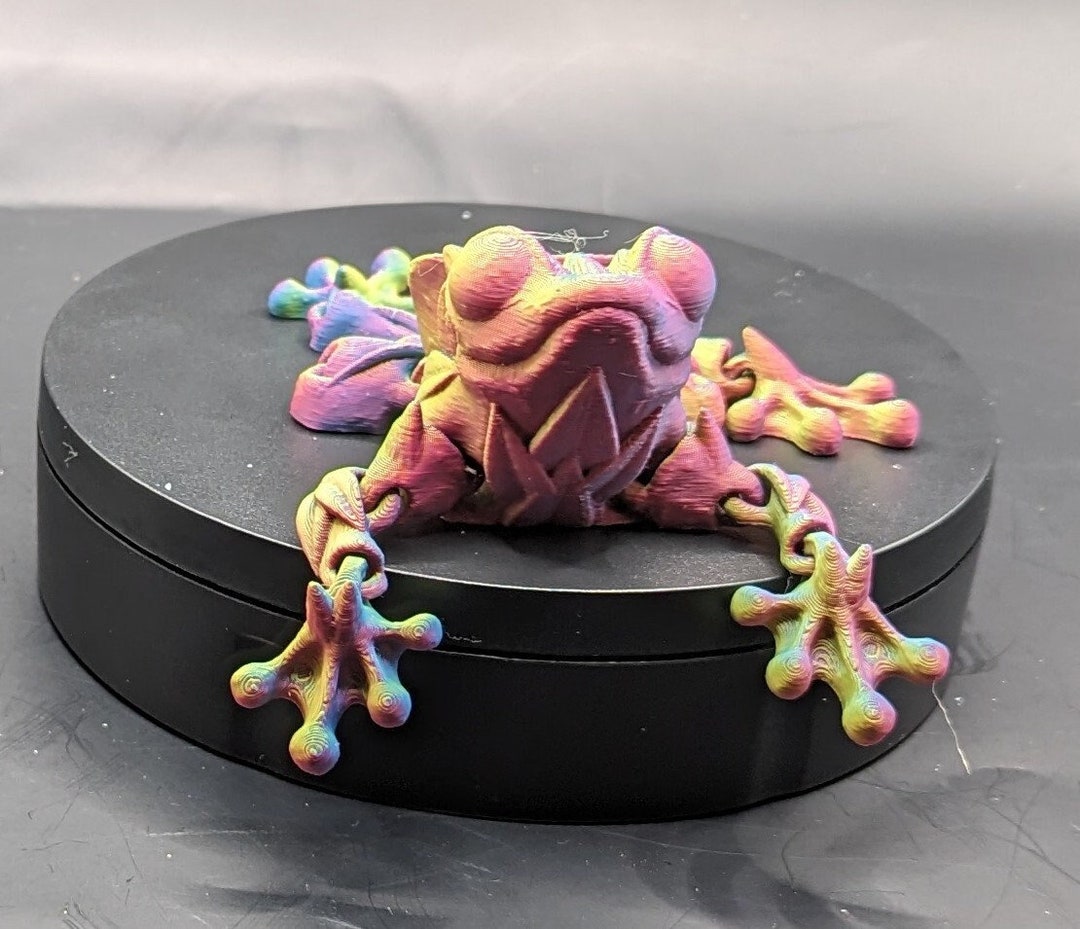 Articulating Rose Frog Toy - Etsy