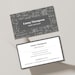 Math Teacher Business Card Template, Professional Tutor Contact Card ...