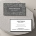 Math Teacher Business Card Template, Professional Tutor Contact Card ...