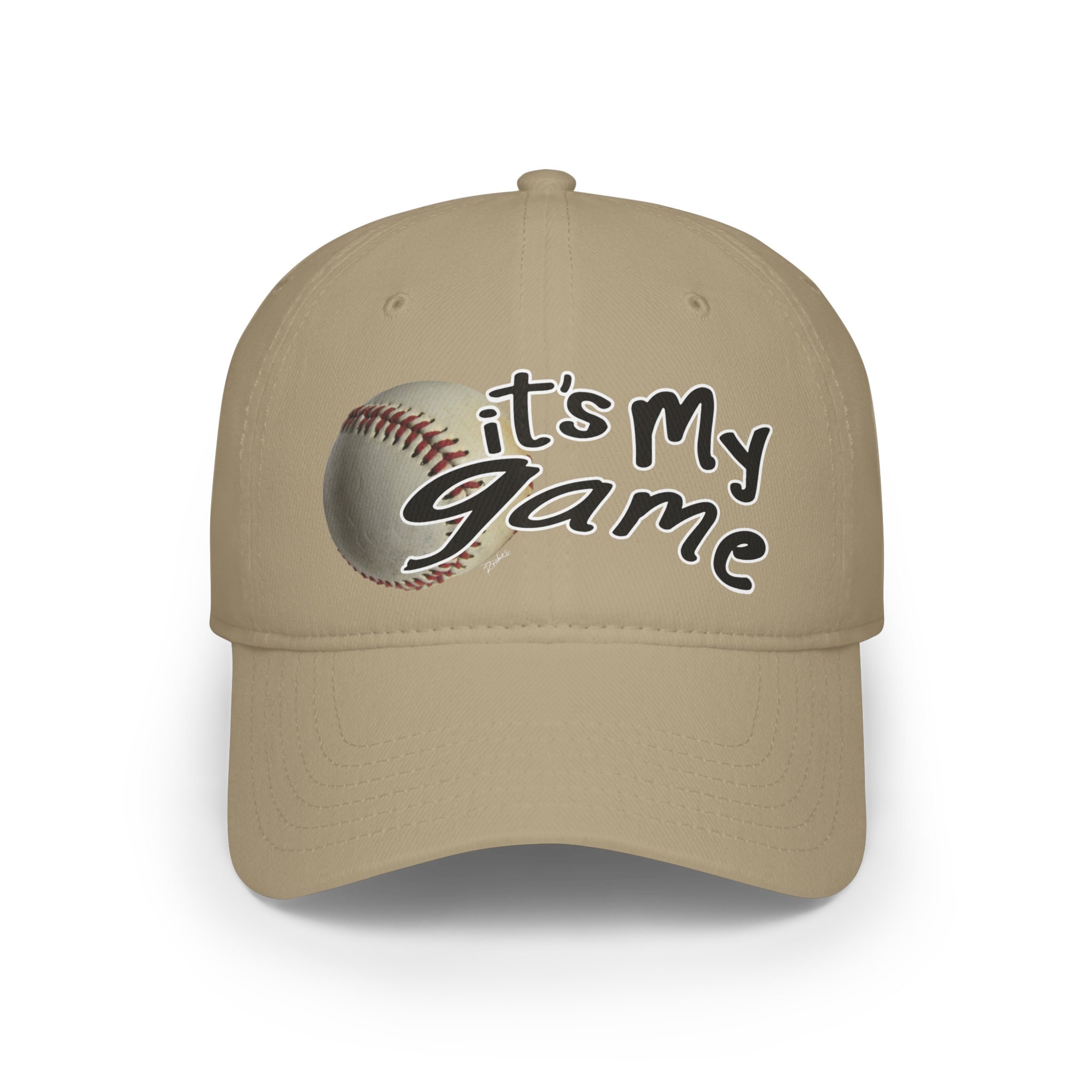 BASEBALL Team CAP Its My Game 6-panel Structured Game Day Baseball Hat ...