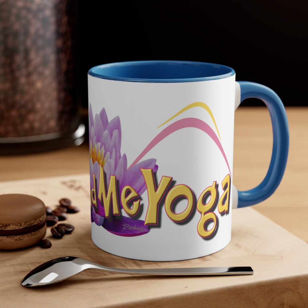 Mommy and Me Yoga 11 Oz Mug, Yoga Teacher, Mommy Little Yogi, Yoga Gift ...