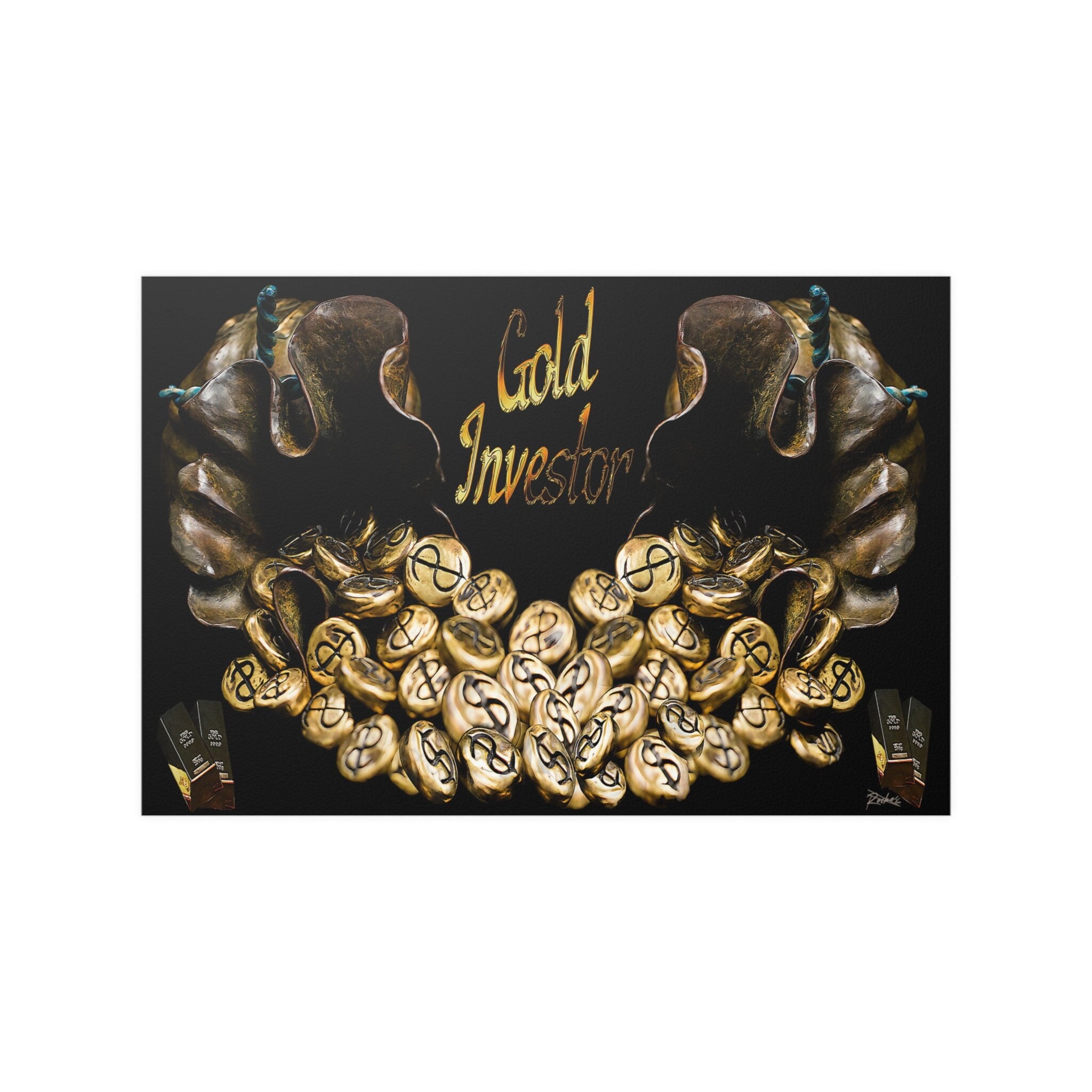 GOLD Posters, Gold Retail Poster, Gold Investor, Gold and Silver Trade ...