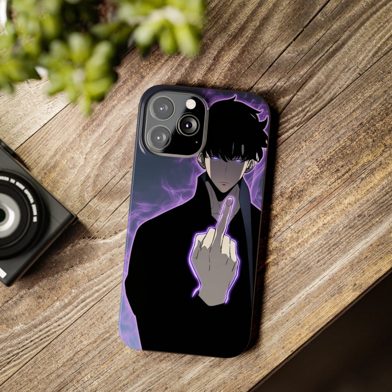 Solo Leveling Anime iPhone Case Protective Phone Cover - Etsy UK