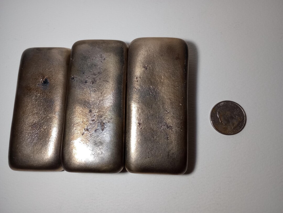 1lb Ancient (tin) Bronze Ingots: 88/11/1 Cu/sn/si Alloy - Etsy