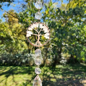 Moonstone Tree of Life Suncatcher - Etsy