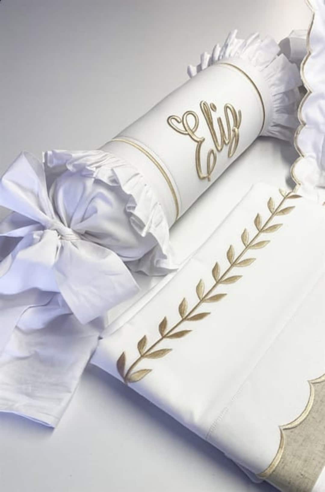 Bolster Candy Personalized Pillow Handmade Embroidered Baby Pillow ...