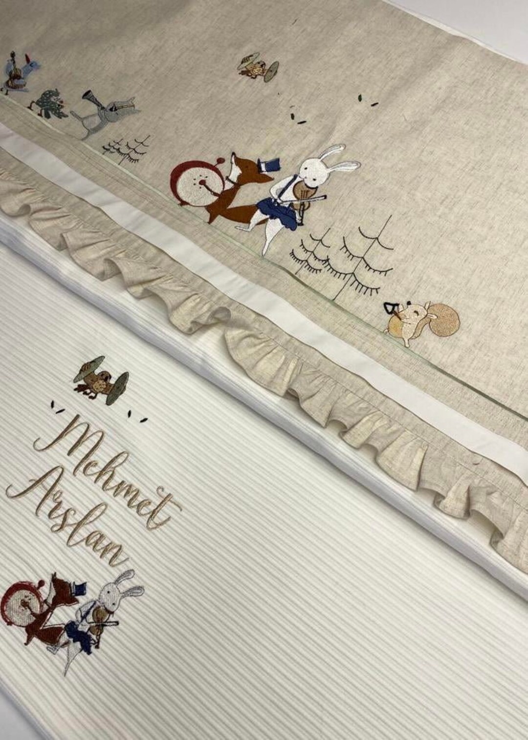 Cute Crib Bedding Set for Boys Girls Soft and Cozy Nursery Decor Girls ...