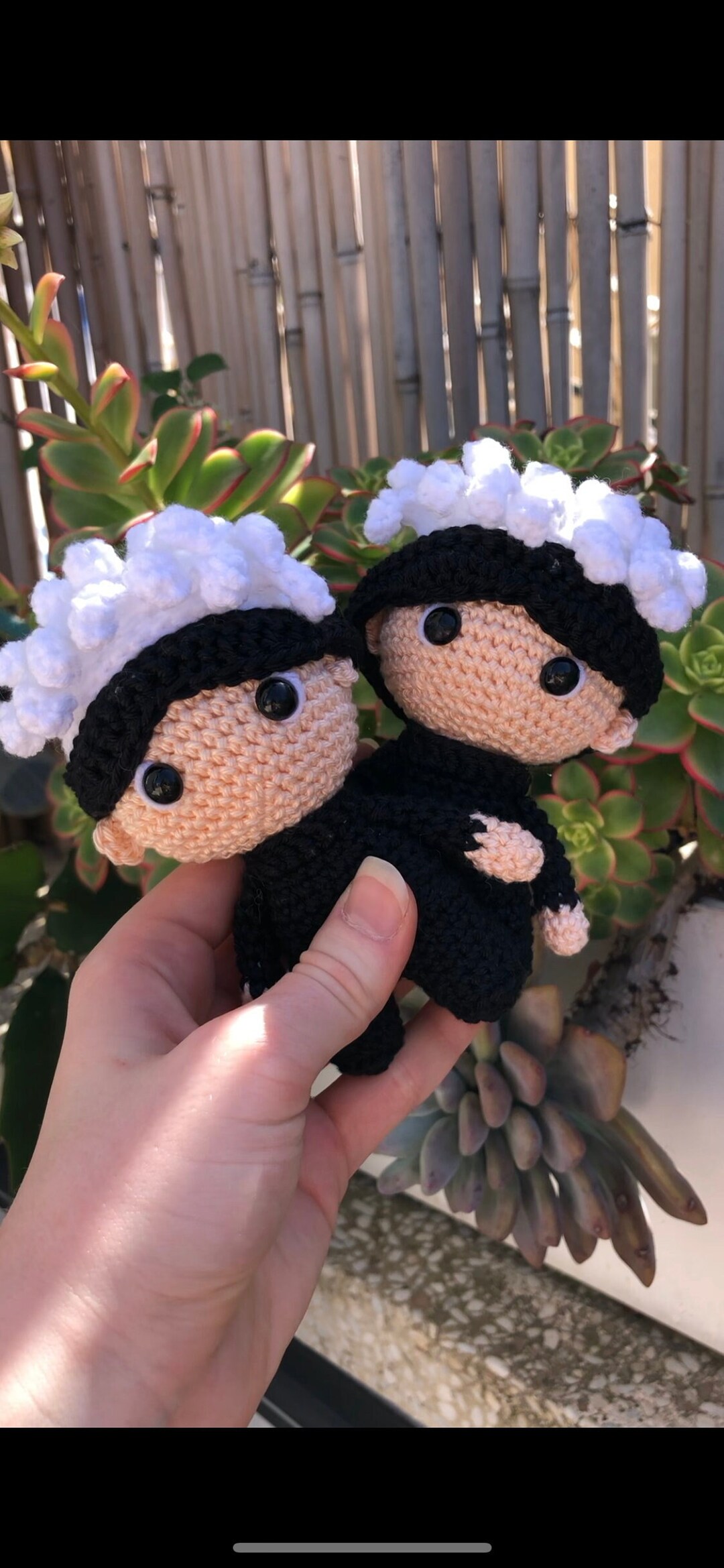 Gojo Satoru Crocheted Doll Jujutsu Kaisen Anime Gojo Satoru Amigurumi ...