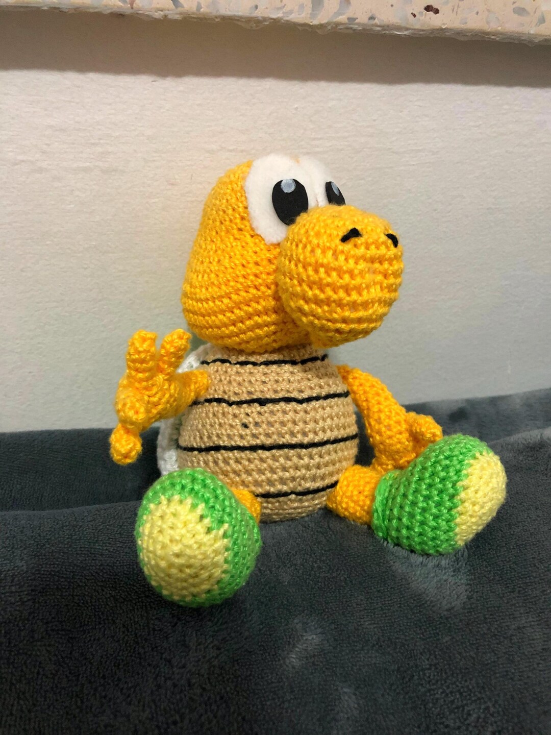 Koopa Troopa Turtle Crochet Doll “super Mario” Games, Movie, Amigurumi ...