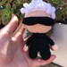 Gojo Satoru Crocheted Doll Jujutsu Kaisen Anime Gojo Satoru Amigurumi ...