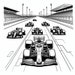 20 High-quality F1 Car Coloring Pages for Kids Printable Racing Car ...