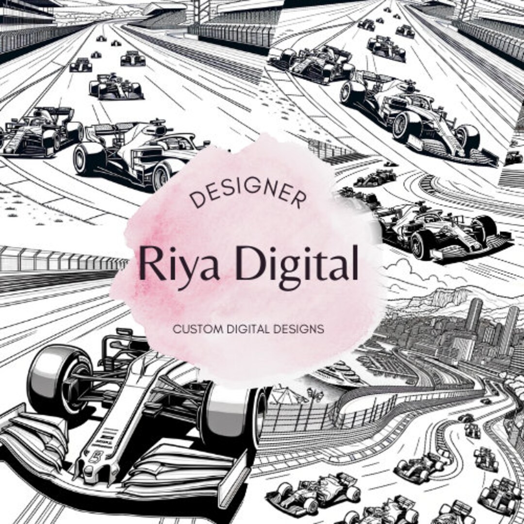 20 páginas para colorear de autos de F1 de alta calidad para niños ...