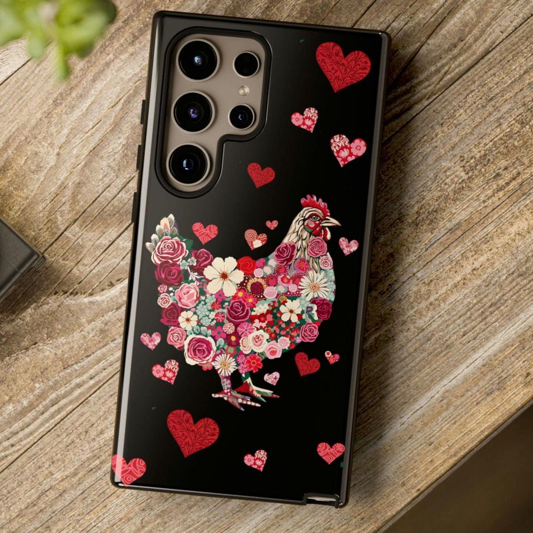 Chicken Tough Cases, Hen Rooster Farm Animal Protective Phone Cover ...