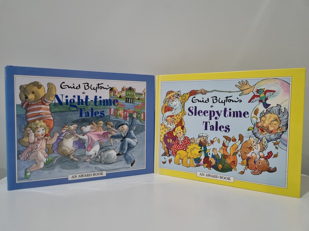 2x Enid Blyton Books 'sleepytime Tales' & 'night-time Tales' 2005 ...