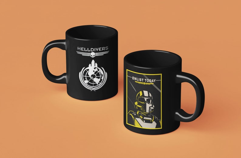 Helldivers 2 Video Game Super Earth Enlist Today Propaganda Liber-tea ...