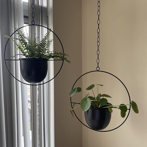 Mid Century Hanging Planter - Etsy