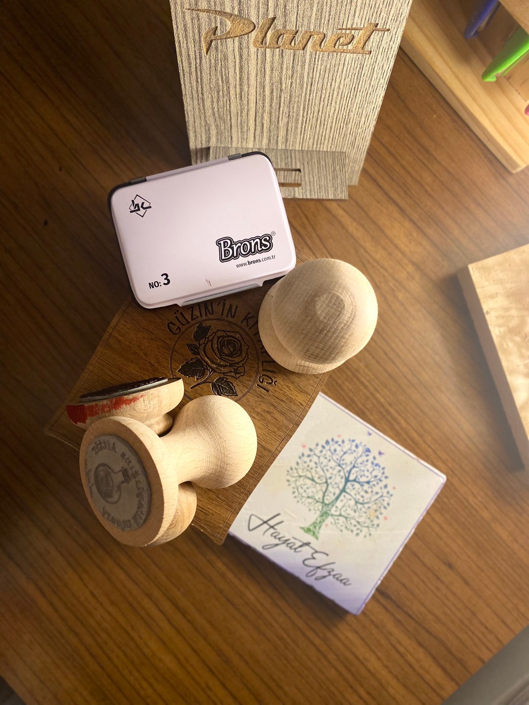 PERSONALIZED BOOK STAMP Self Inking Library Stamp Custom Library Stamp ...