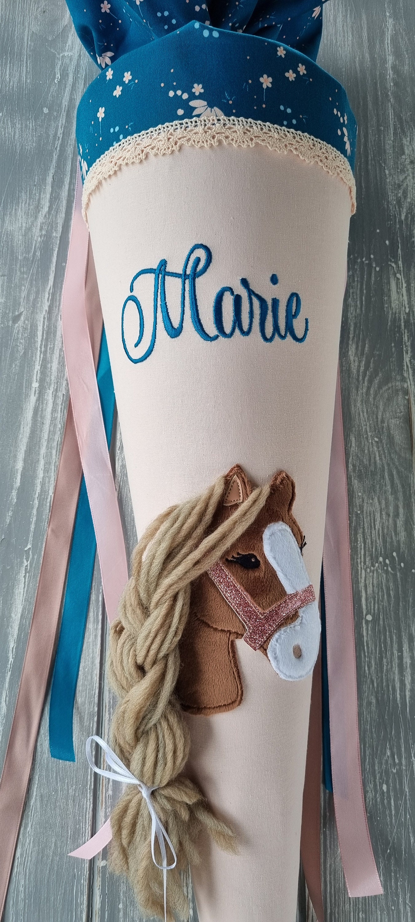 Schultüte Pferd passend zum Step by Step Wild Horse Ronja Schulranzen ...