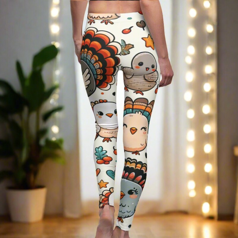 Thanksgiving Leggings - Etsy