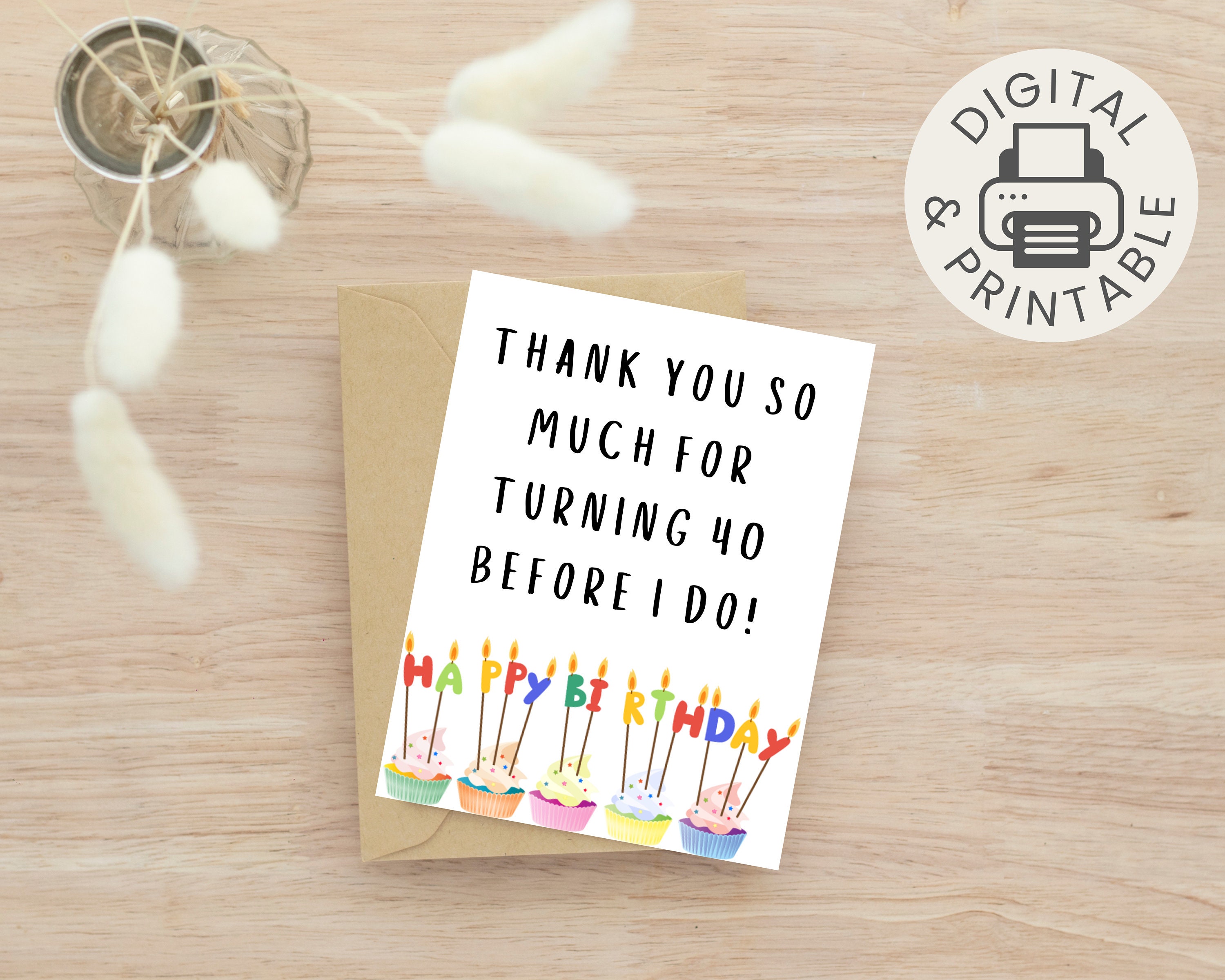 Printable Birthday Card, Birthday Card, Printable Card, Funny Birthday ...