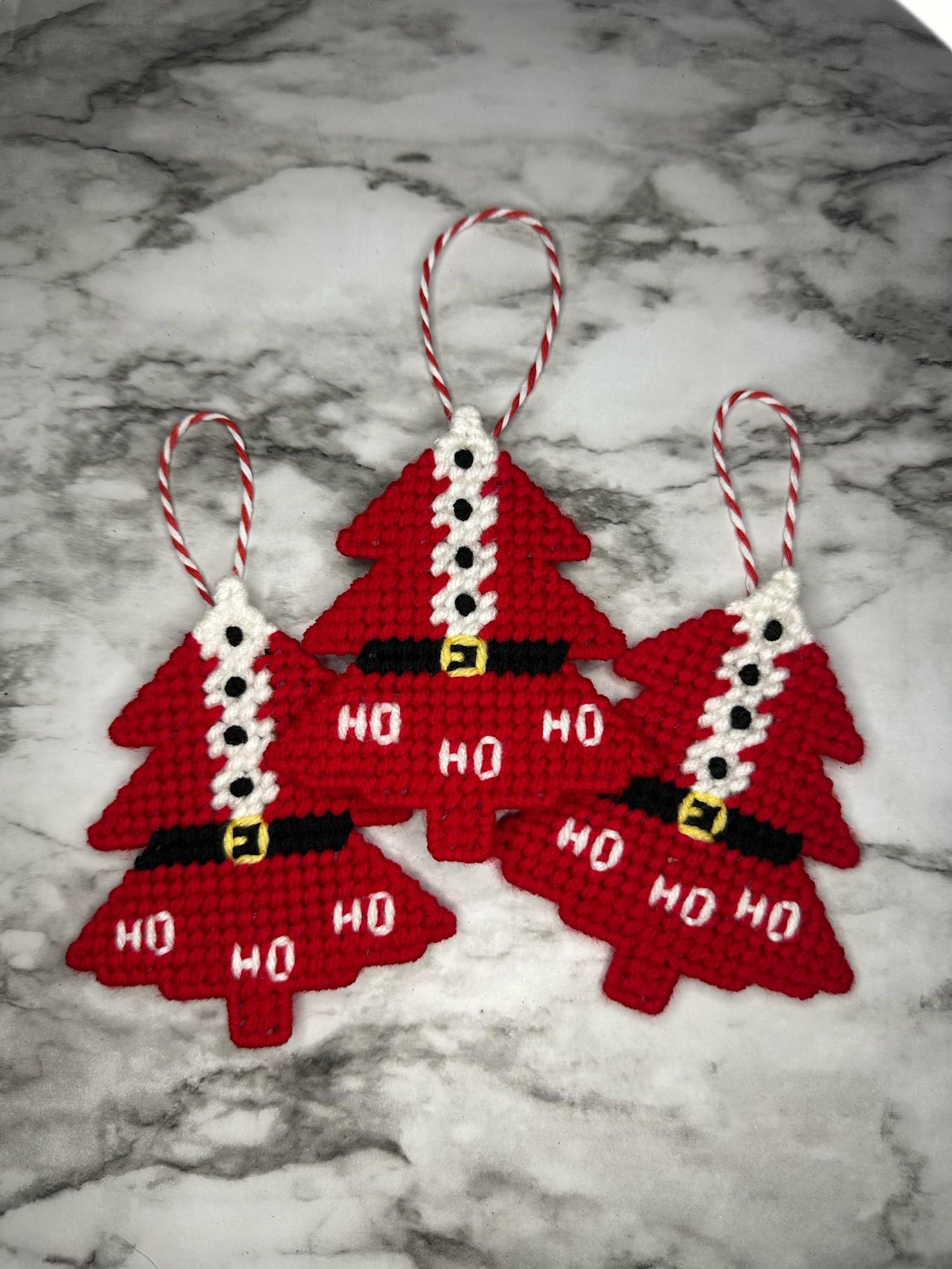 Santa Tree Ornaments, Ho Ho Ho Christmas Ornaments, Santa Decorations ...