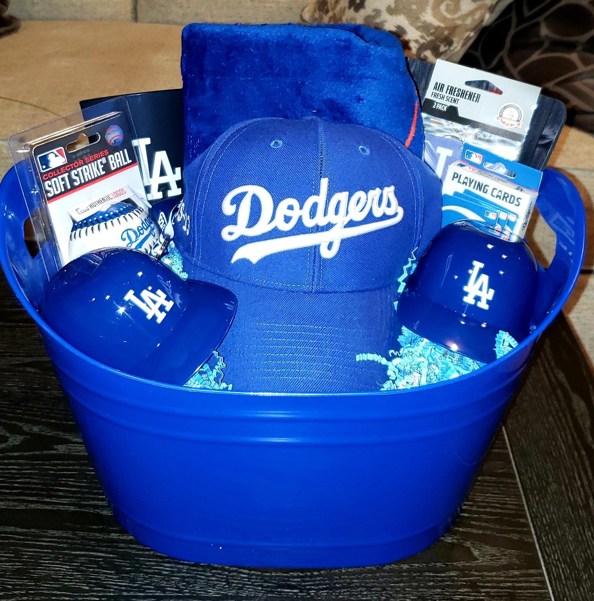 LA Dodgers Basket - Etsy