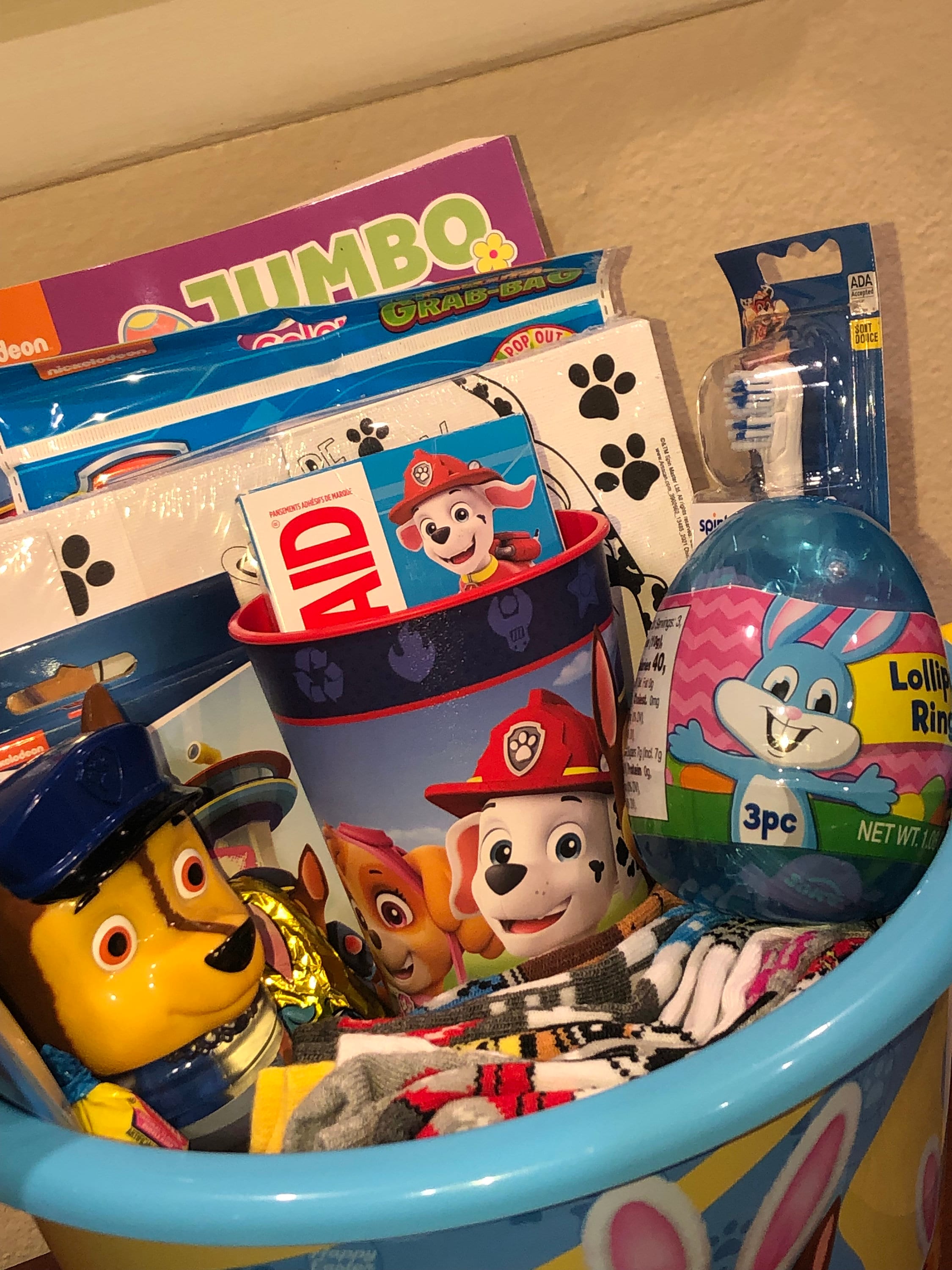 Paw Patrol Easter Basket - Etsy