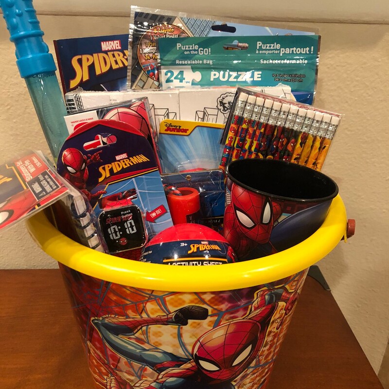 Spiderman Easter Basket - Etsy