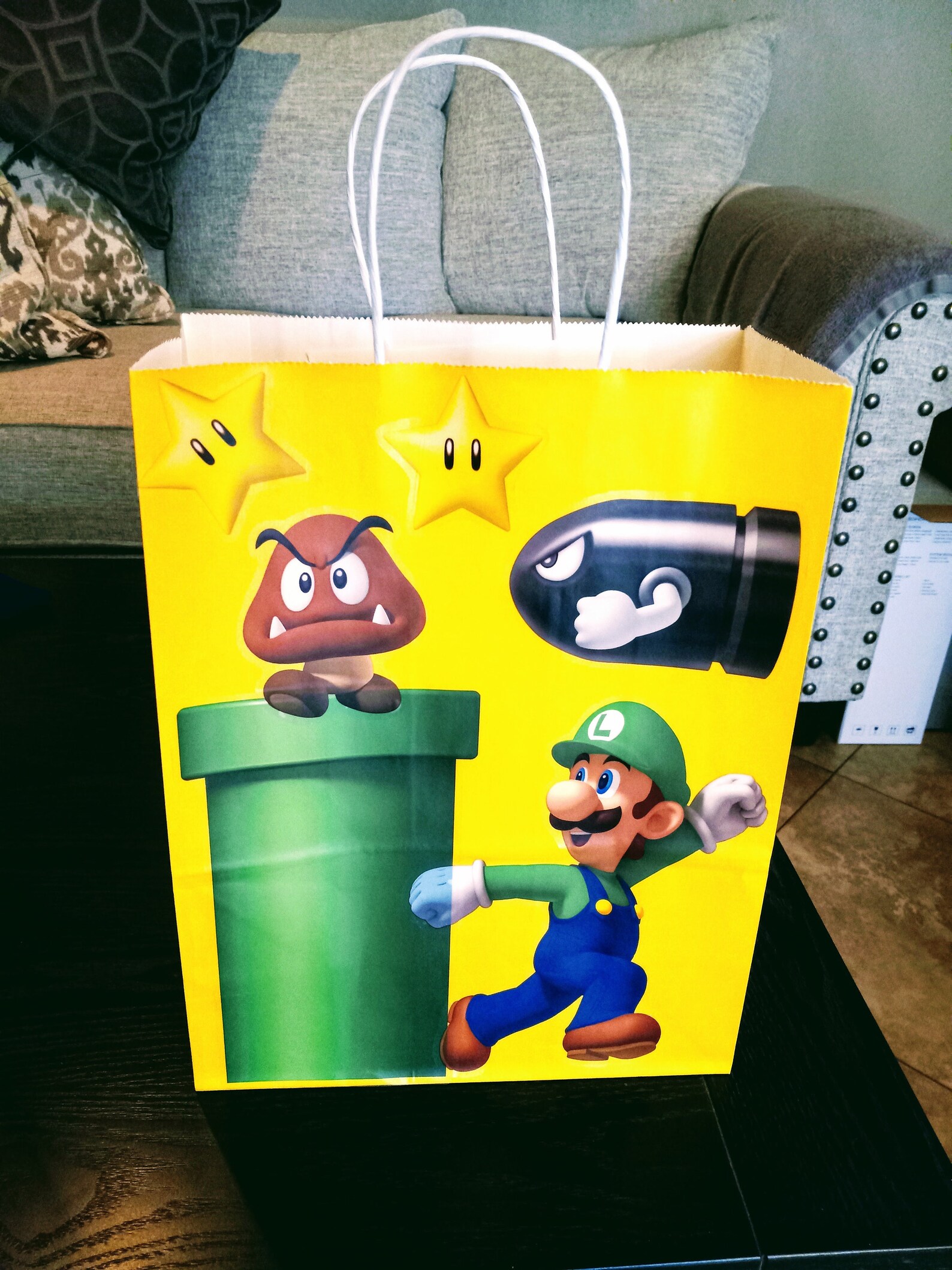 Super Mario Party Favor Bags - Etsy