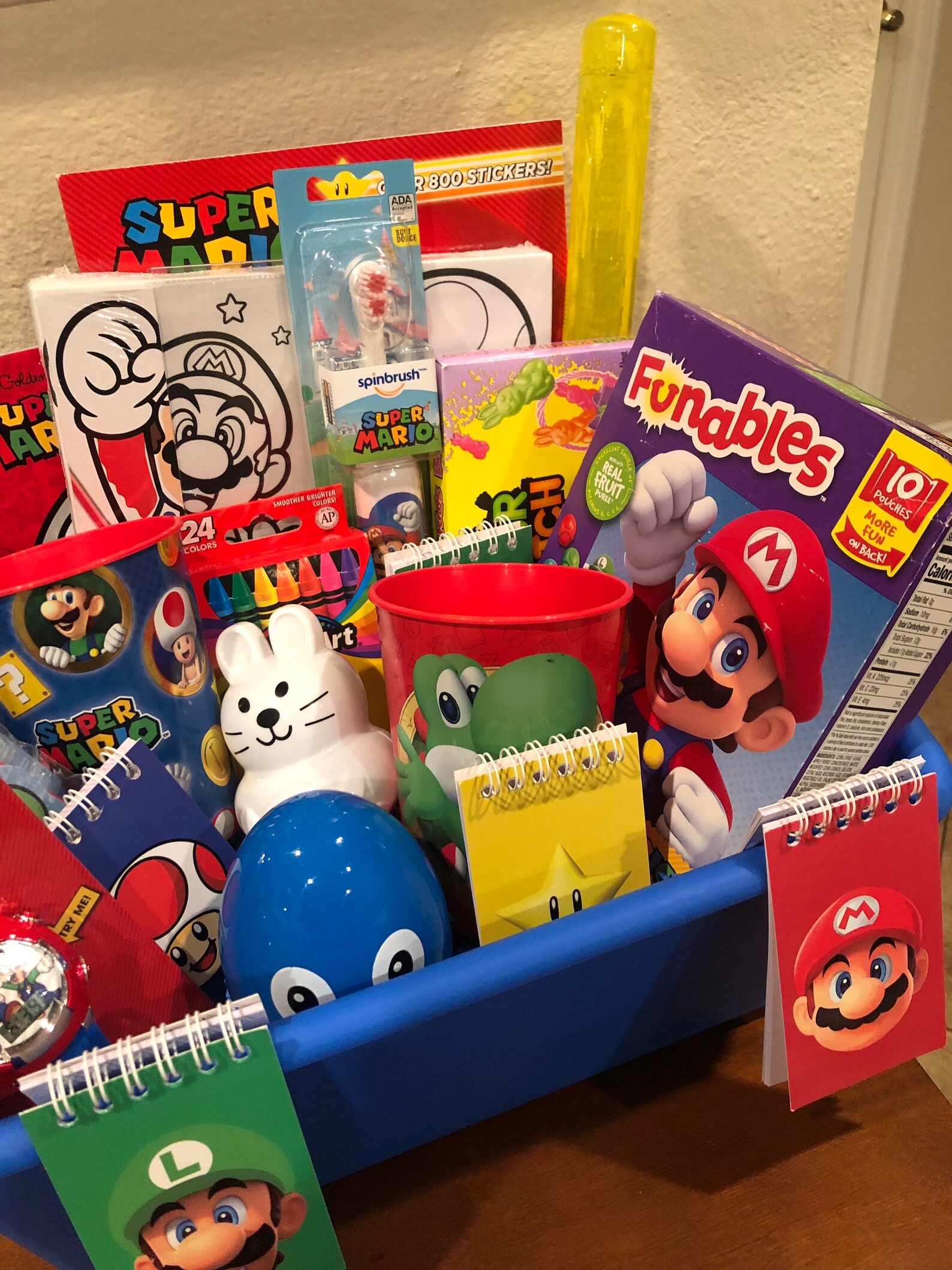 Super Mario Easter Basket - Etsy