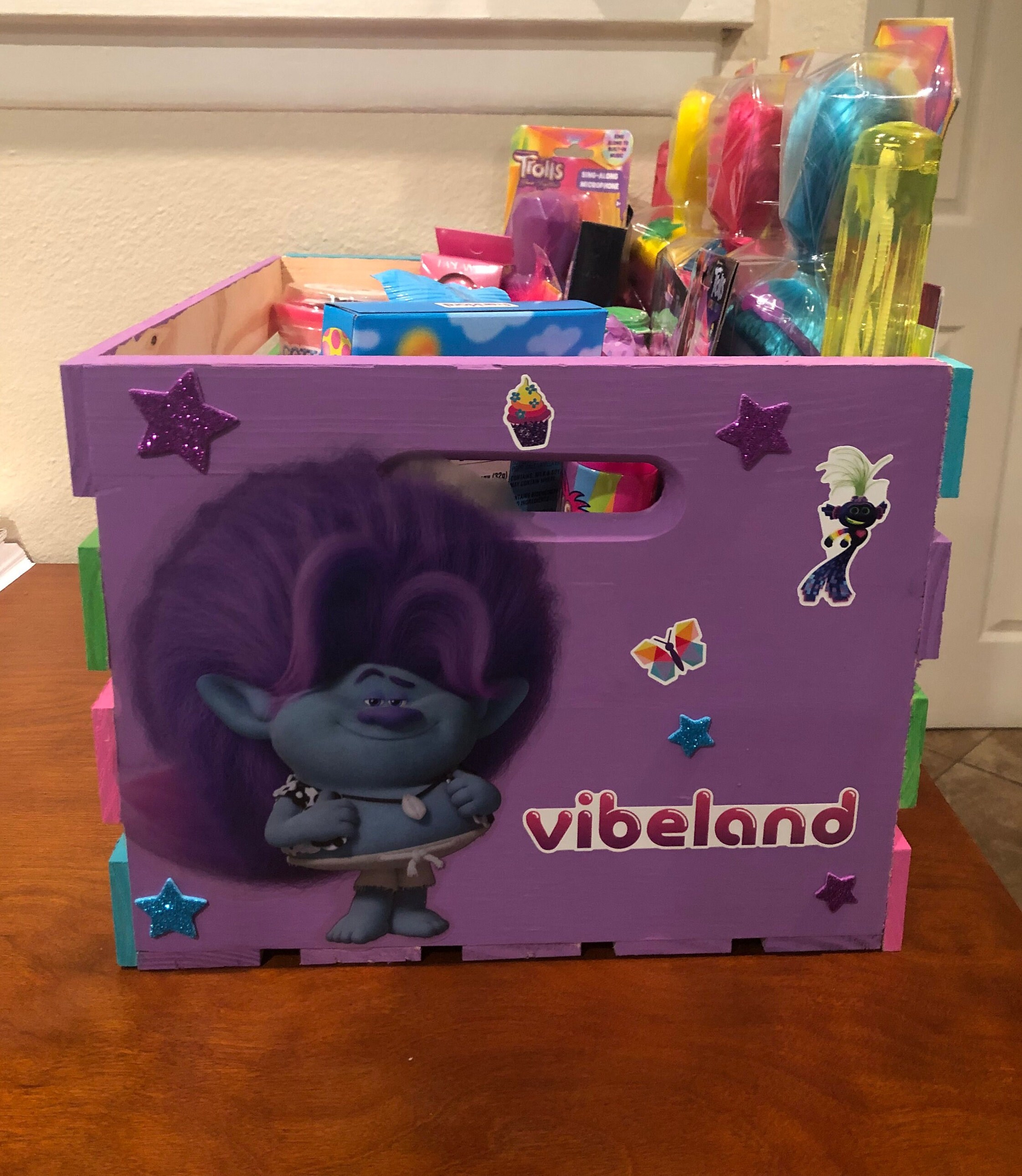 TROLLS GIFT BASKET - Etsy