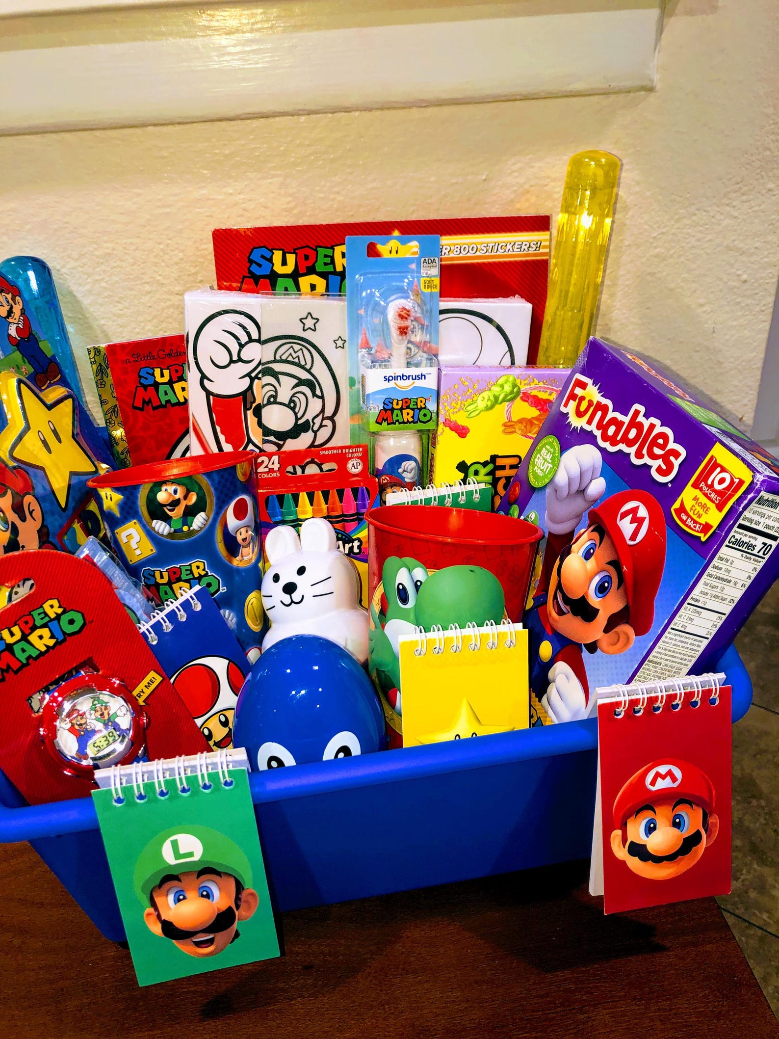 Super Mario Easter Basket - Etsy